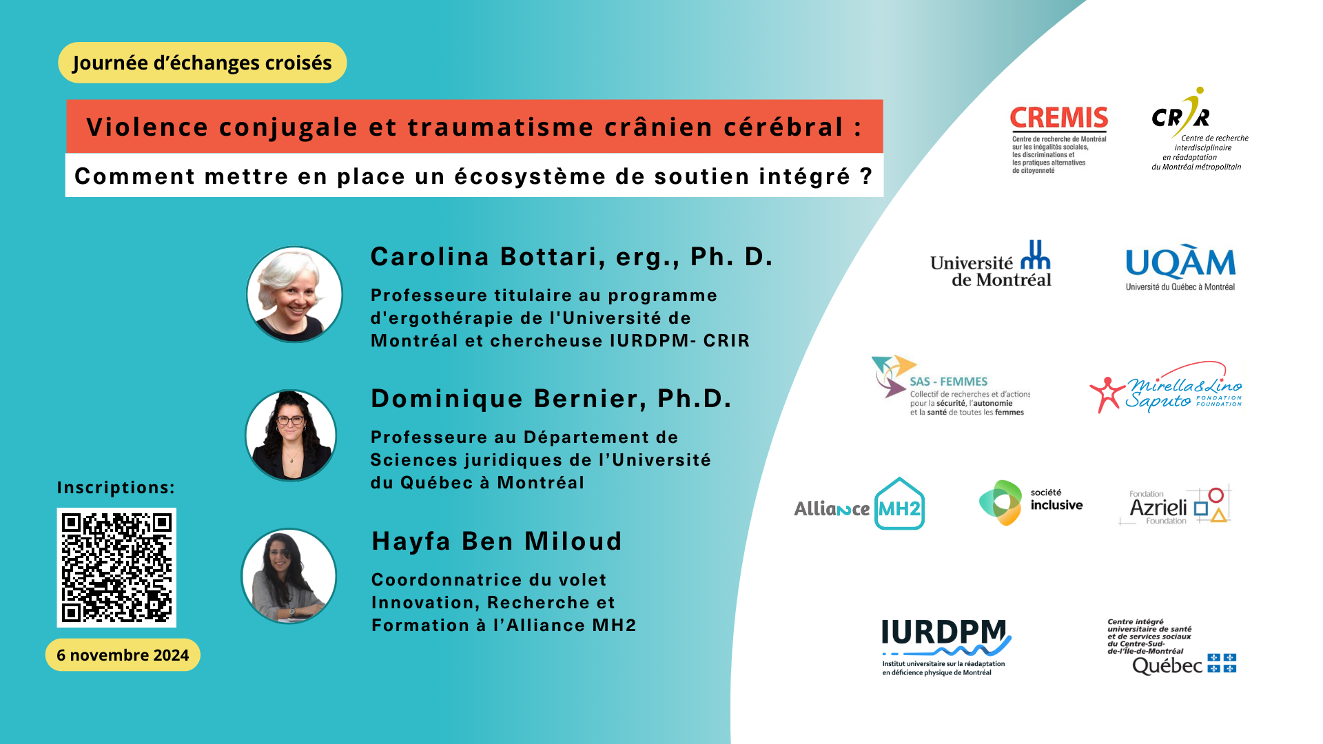 Violence conjugale et traumatisme craniocérébral | Institut universitaire sur la réadaptation en ...